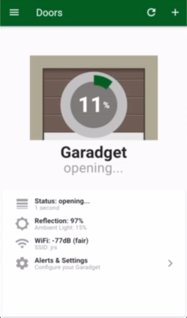 New App: Door opens but graphic does not reflect open door - Apps ...