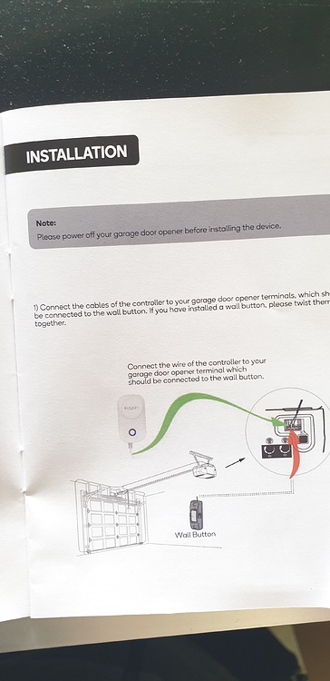 Wiring Garadget to Merlin 230T - Wiring Openers - Garadget Community