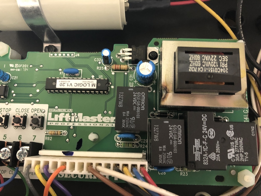 Liftmaster MT5011U Commercial Opener Connection - Wiring Openers ...